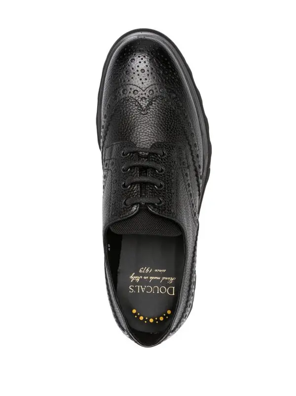 DOUCAL'S Panelled Leather Brogues