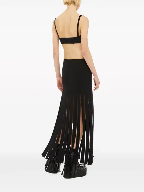 Alanui Fair Winds Fringed Skirt