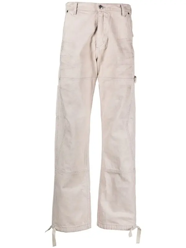 Rhude Chevron Painter Pants - Neutrals