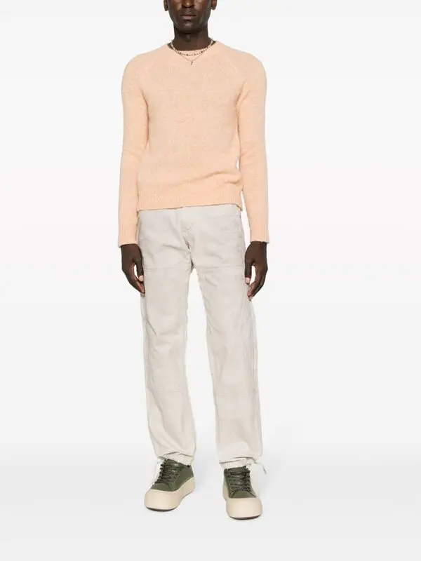 Rhude Chevron Painter Pants - Neutrals