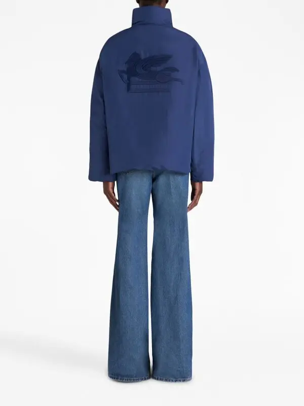 Etro Pegaso-motif Quilted Jacket