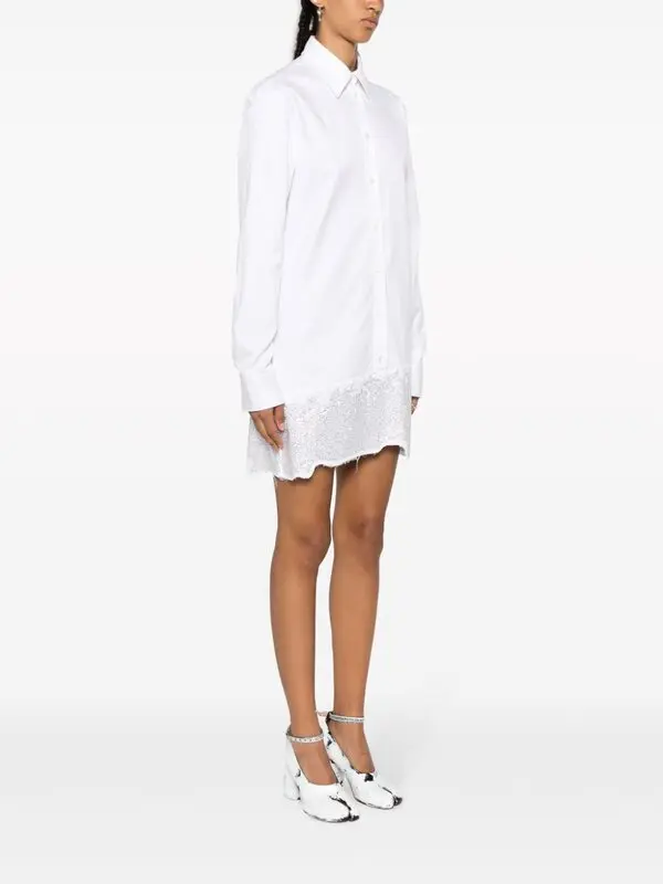 JW Anderson Crystal-embellished Shirtdress