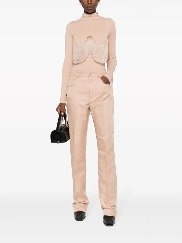 Sportmax High-waisted Straight-leg Trousers