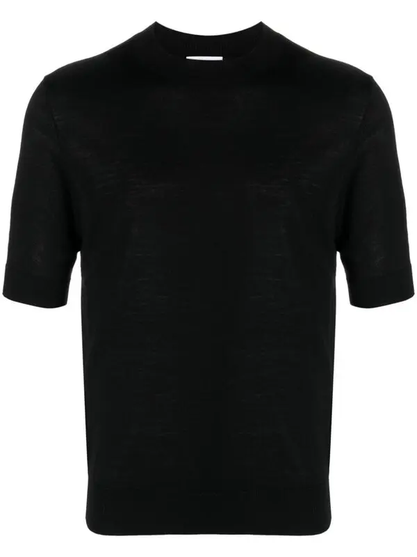 BALLANTYNE Fine-knit Wool T-shirt