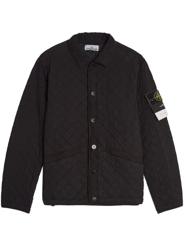 Stone Island Quilted Bomber Jacket
