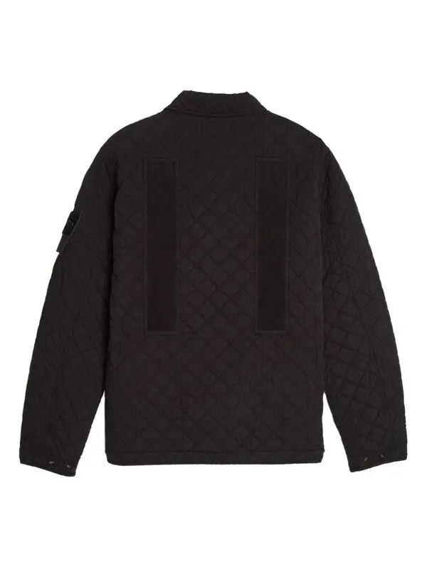 Stone Island Quilted Bomber Jacket