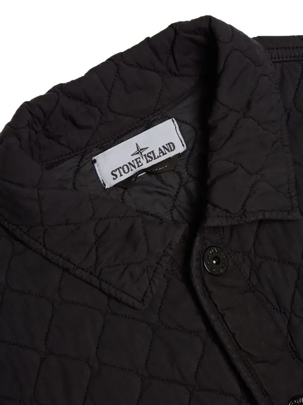 Stone Island Quilted Bomber Jacket