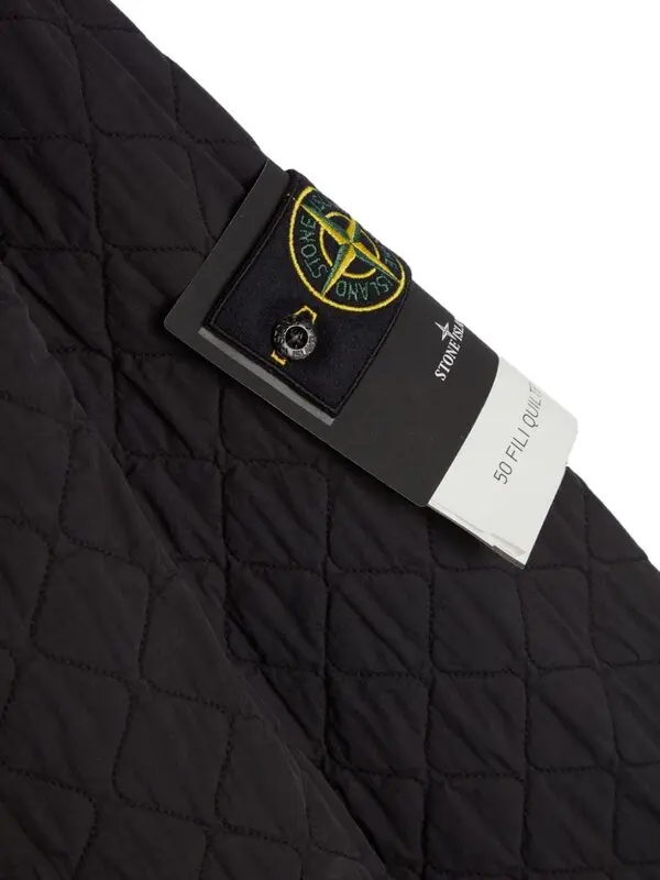Stone Island Quilted Bomber Jacket
