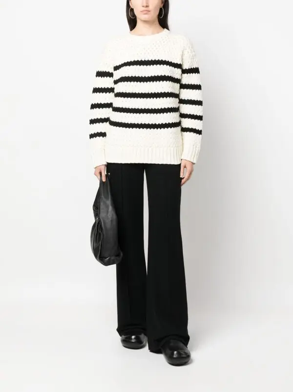 Alanui The Mariner Striped Wool Jumper