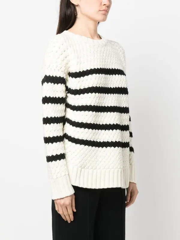 Alanui The Mariner Striped Wool Jumper