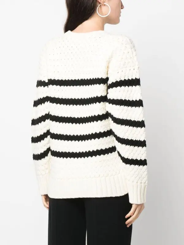 Alanui The Mariner Striped Wool Jumper