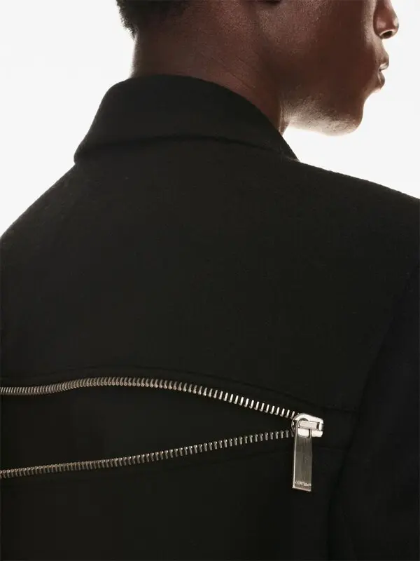 Off-White Virgin Wool Coat