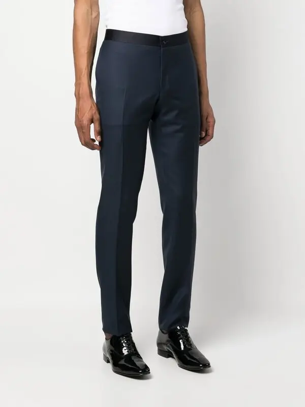 Canali Tailored Wool Trousers