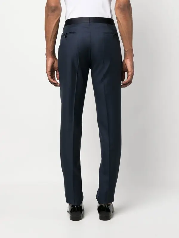 Canali Tailored Wool Trousers
