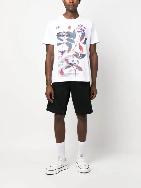MSFTS Graphic-print Cotton T-shirt