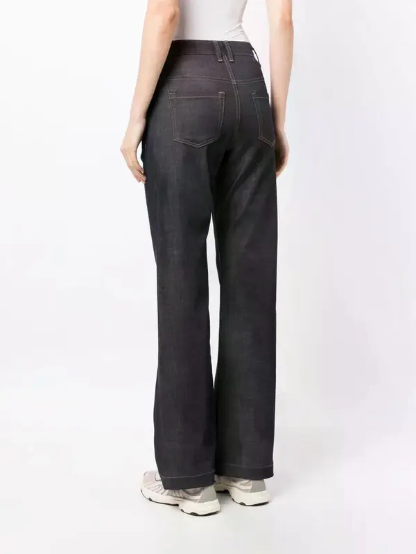 LOW CLASSIC Mid-rise Flared Jeans