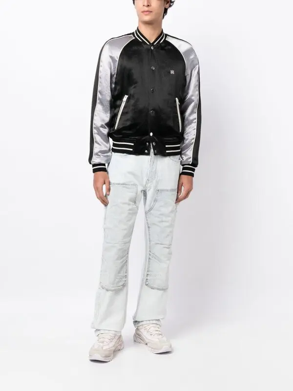 Amiri Jacquard Carpenter Jeans - Blue