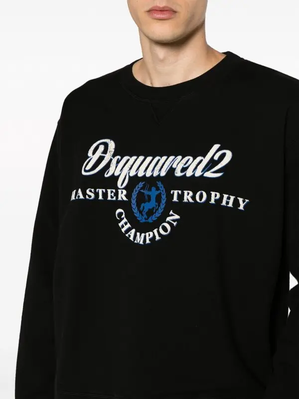 Dsquared2 Logo-print Cotton Sweatshirt