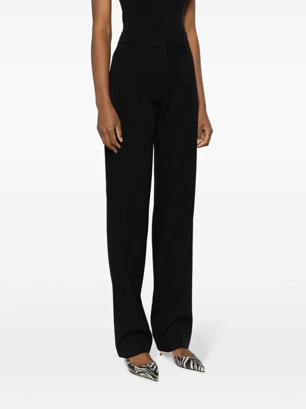 Rabanne Virgin Wool Straight-leg Trousers