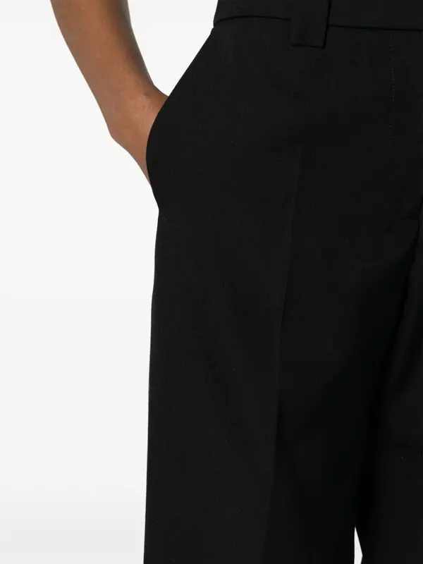 Rabanne Virgin Wool Straight-leg Trousers