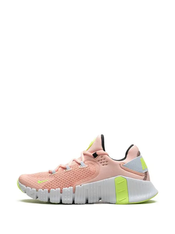Nike Free Metcon 4 Athletic Sneakers - Orange