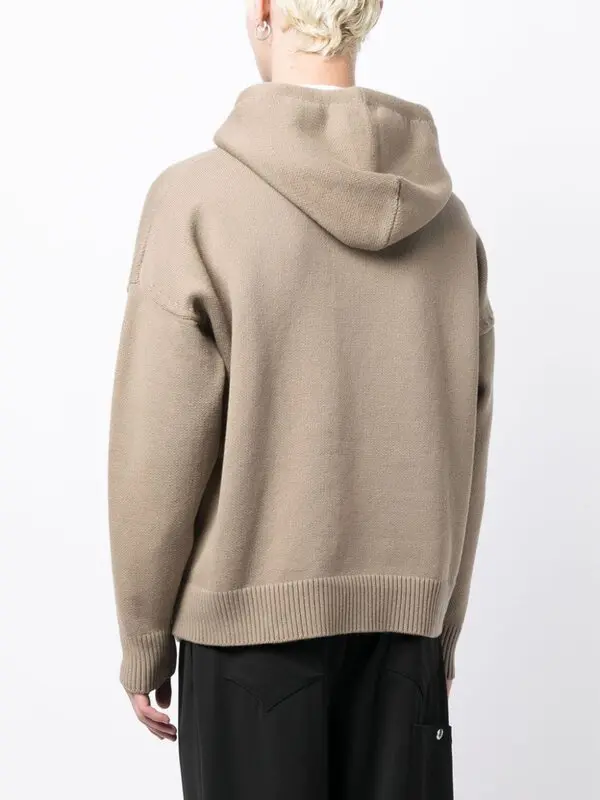 Off-White Cut-out Layered Hoodie