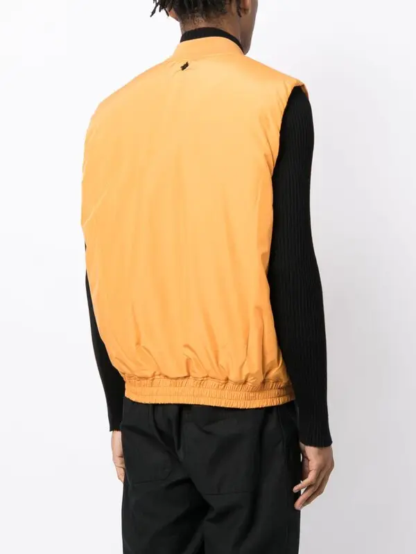 COUNTY OF MILAN Marcelo Burlon Logo-print Padded Gilet