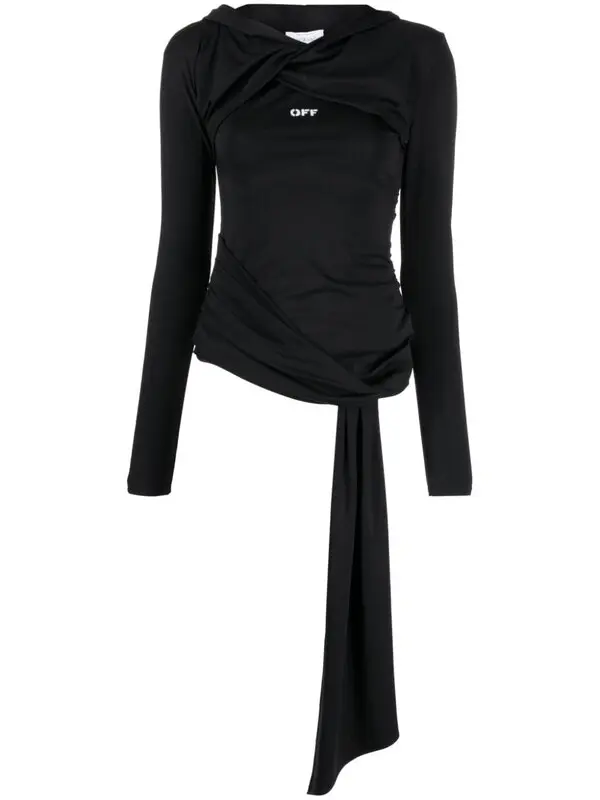 Off-White Hooded Top