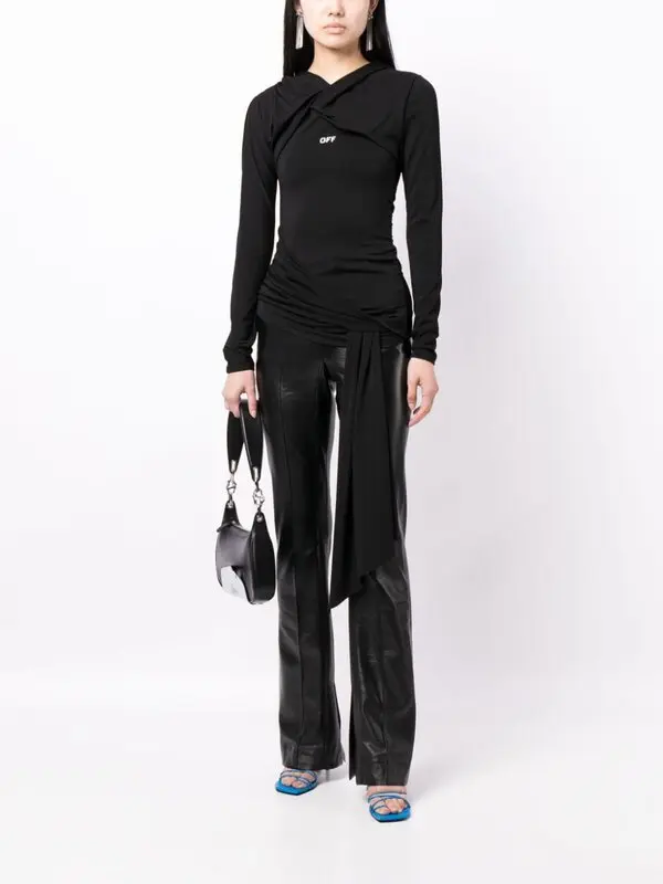 Off-White Hooded Top
