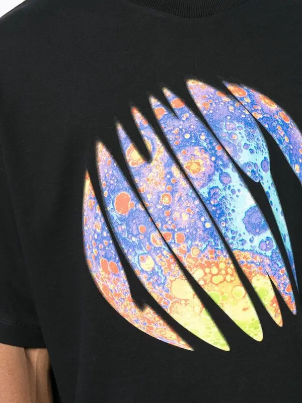 COUNTY OF MILAN County Lunar Cotton T-shirt - Black