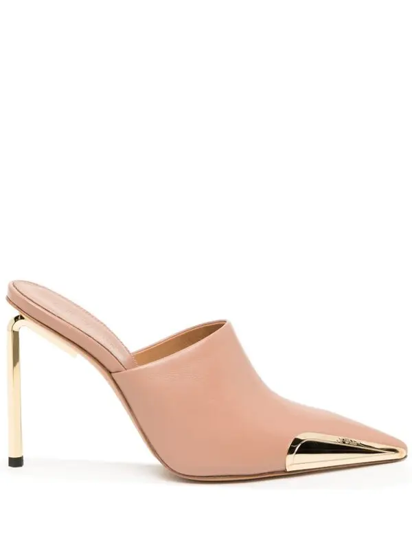 Off-White Allenframe Leather Mules