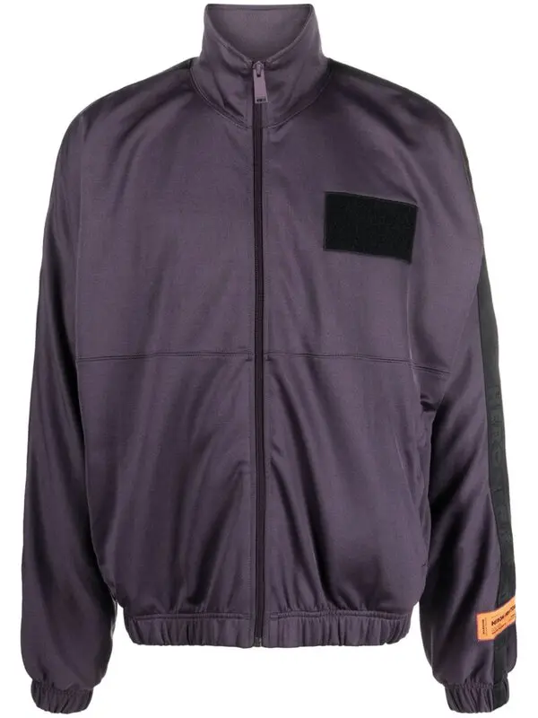 Heron Preston Appliqué Track Jacket - Purple