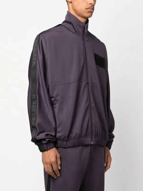 Heron Preston Appliqué Track Jacket - Purple