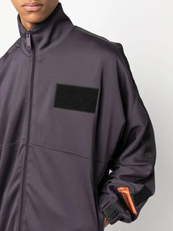 Heron Preston Appliqué Track Jacket - Purple