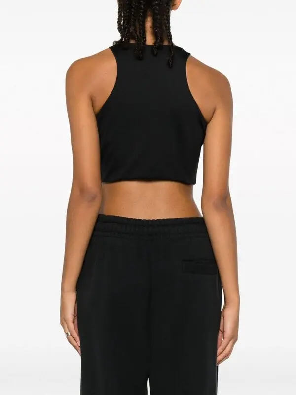 Off-White Logo-print Cropped Tank Top