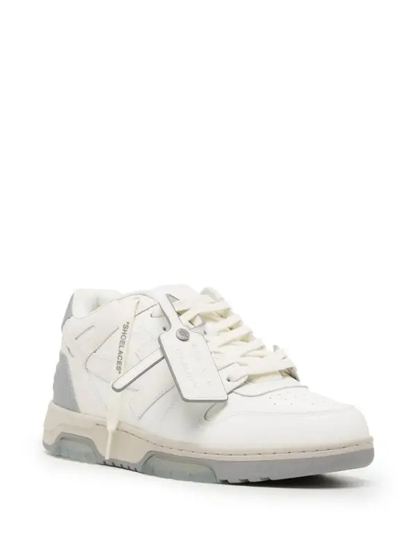 Off-White Out Of Office Leather Sneakers