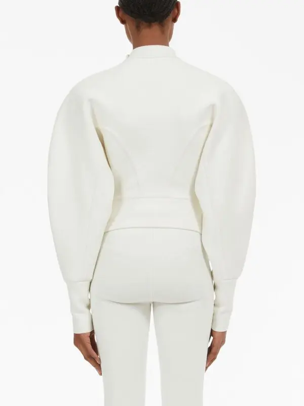 FERRAGAMO Asymmetric Knitted Jacket