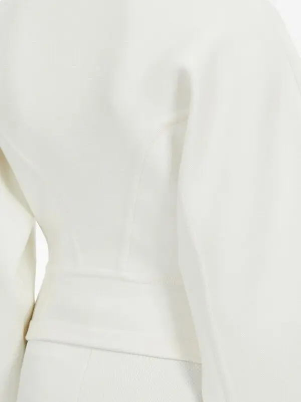 FERRAGAMO Asymmetric Knitted Jacket