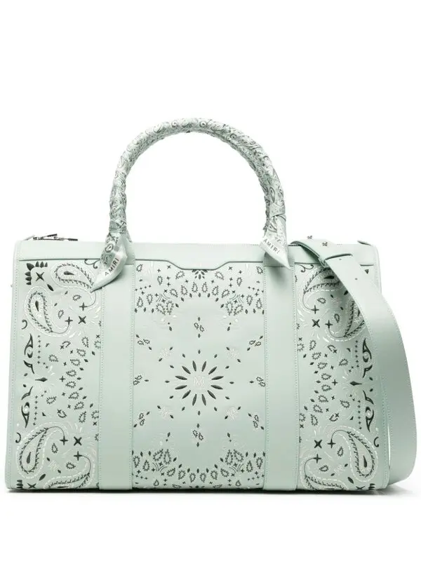 Amiri Bandana Weekend Bag