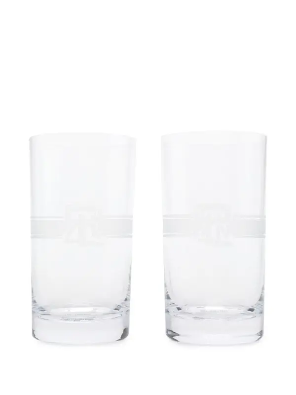 Ralph Lauren Ashton Highball Glasses - White