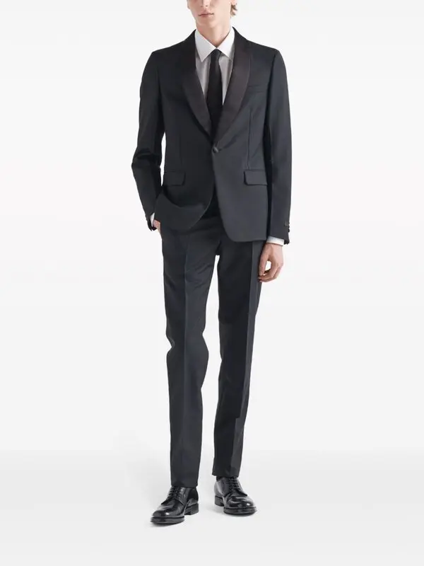 Prada Single-breasted Tuxedo - Black