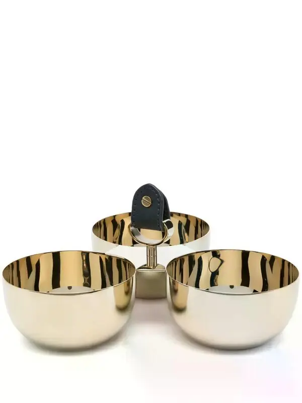 Ralph Lauren Wyatt Triple Nut Bowl - Gold