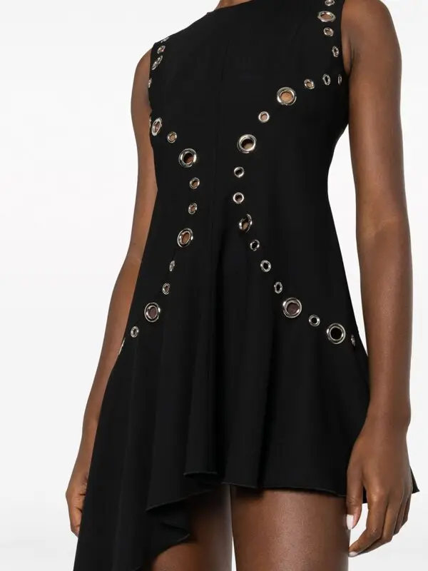 asymmetric eyelet dress Cotton Eyelet Asymmetric Dress