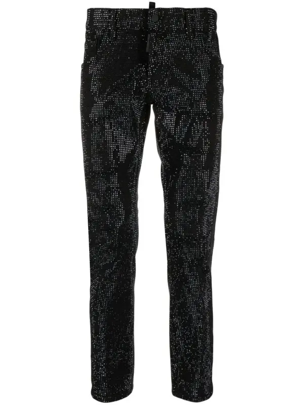 Dsquared2 Slim Cut Jeans - Black