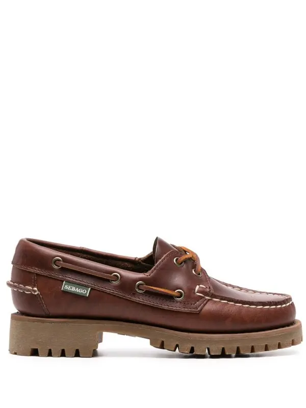 SEBAGO Ranger Leather Oxfords - Brown