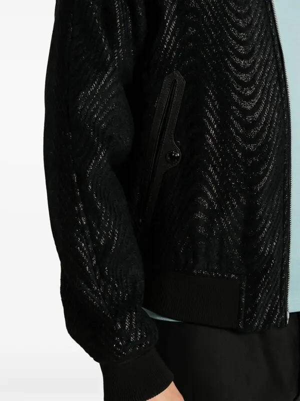 TOM FORD Wave Jacquard Bomber Jacket