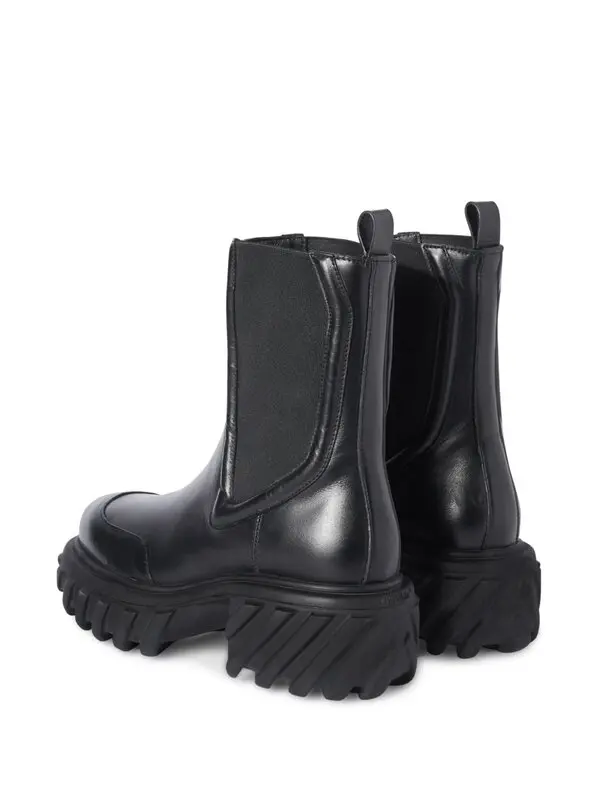Off-White Tractor Leather Boots