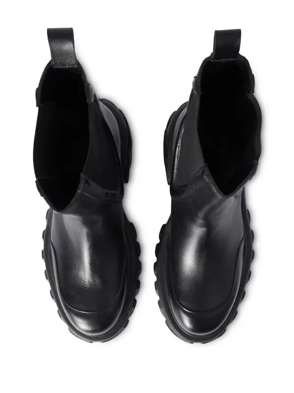 Off-White Tractor Leather Boots