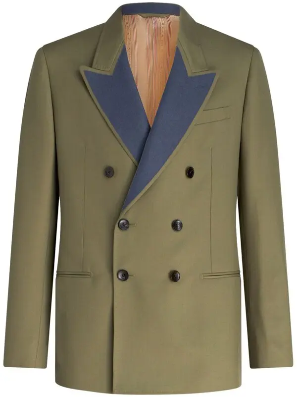 Etro Double-breast Wool Jacket