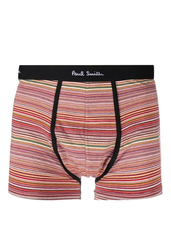 Paul Smith Signature Stripe Panelled Boxer - Black